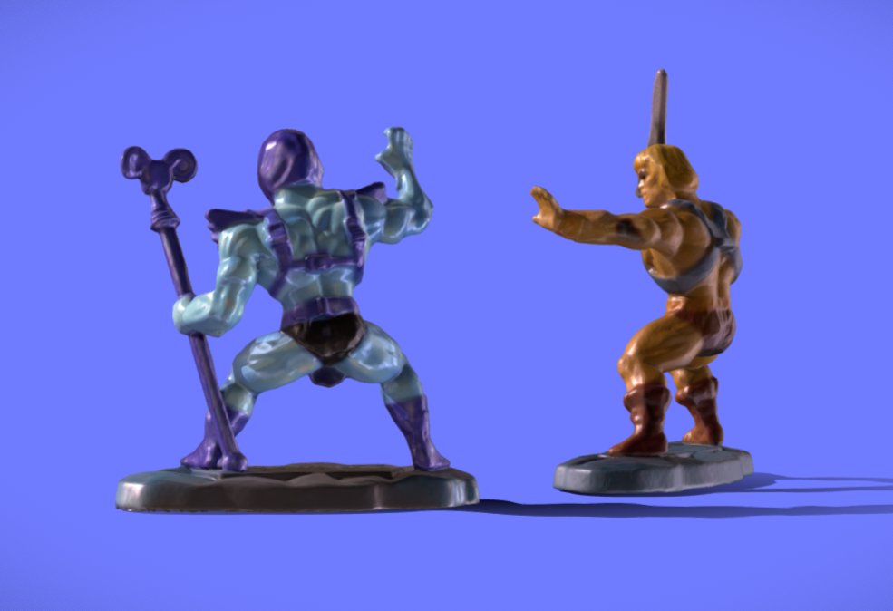 3D file MOTU MINI-FIGURES - 3D SCAN・3D printing idea to download・Cults