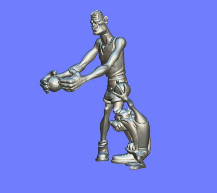 Archivo 3D Figuras de Space Jam de los 90 - SCAN 3D・Plan de impresión ...