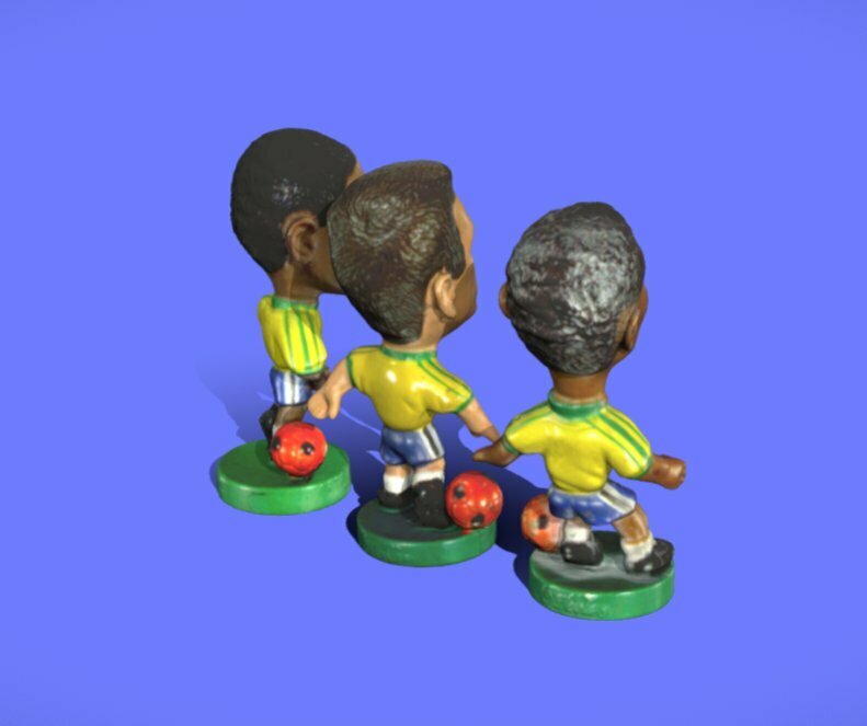 3D file VINTAGE SOCCER MINI FIGURES - 3D SCAN・3D printer design to ...