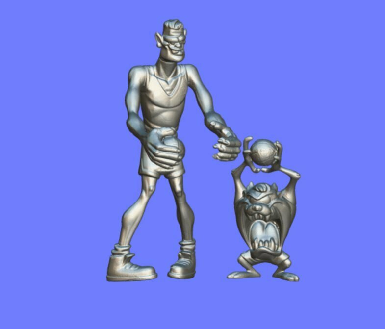 Archivo 3D Figuras de Space Jam de los 90 - SCAN 3D・Plan de impresión ...