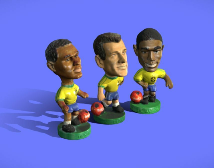 3D file VINTAGE SOCCER MINI FIGURES - 3D SCAN・3D printer design to ...