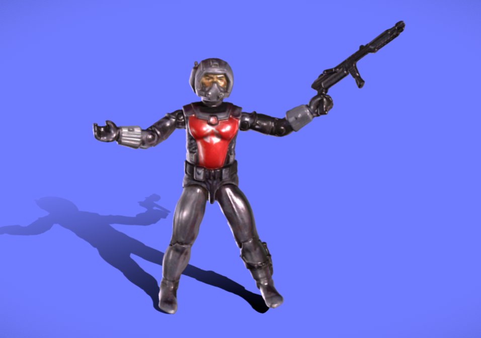 3D file 1985 GI-JOE COBRA-FROGMAN - 3D SCAN・3D printing idea to ...