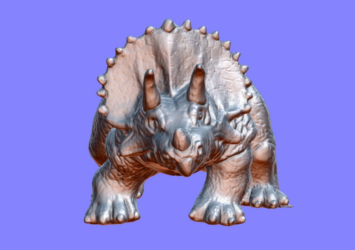3D file TRICERATOPS TOY - 3D SCAN・3D printable model to download・Cults