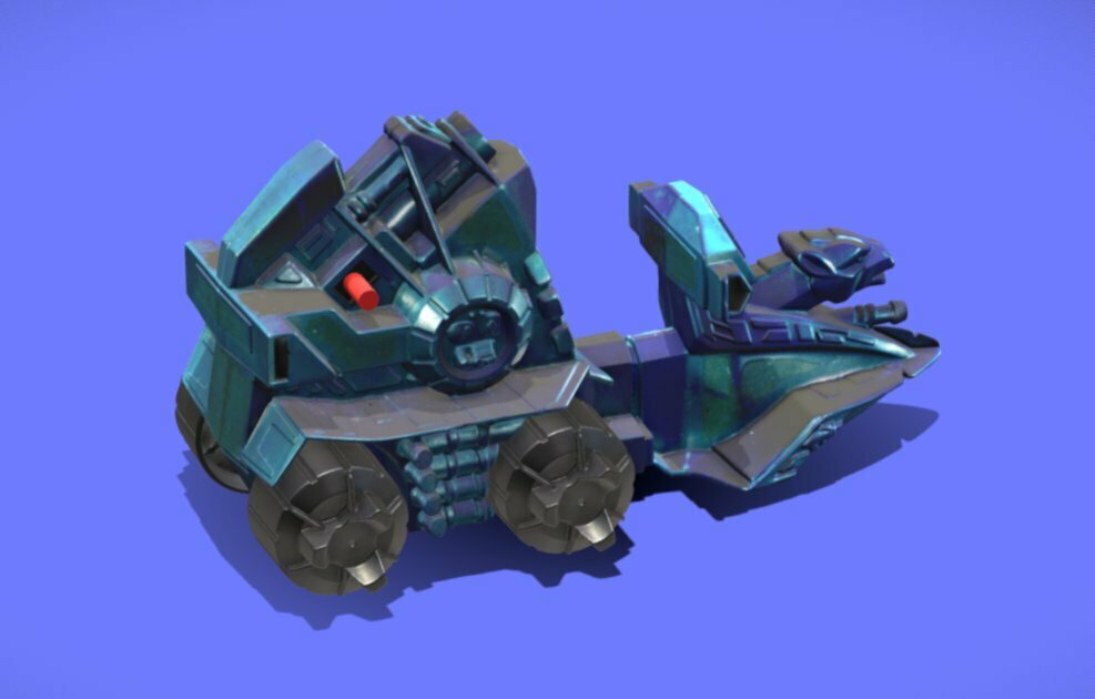 3D file 80s MOTU VEHICLE 02 - 3D SCAN 🩻・3D printer model to download・Cults