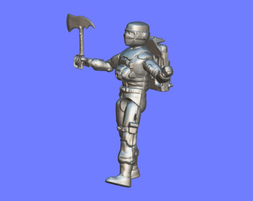 3D file 1985 GI-JOE BARBECUE-v1 - 3D SCAN 🩻・3D printing template to ...