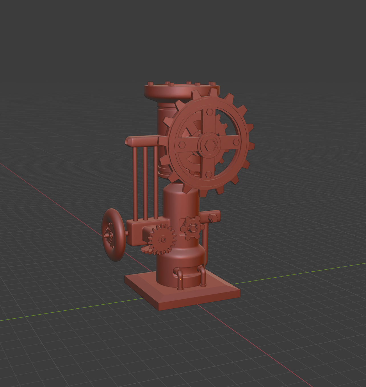 Free STL file Steampunk Ornament, Gears・3D printable model to download ...