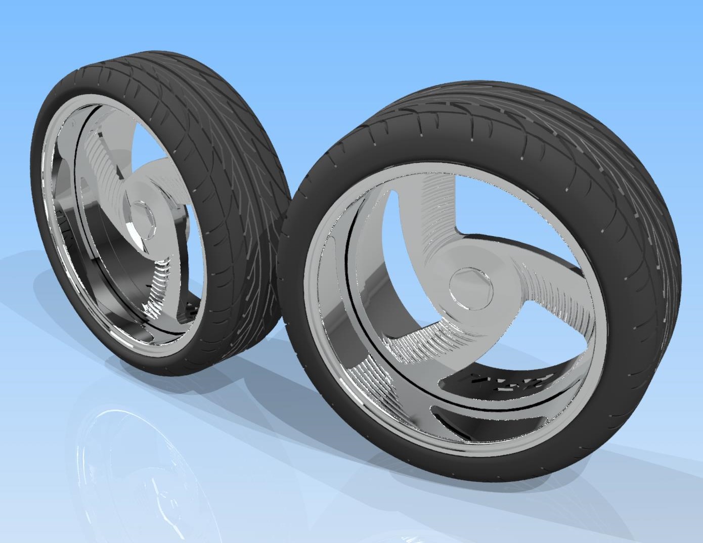 STL file HRBB Tri-Fan・3D printer model to download・Cults