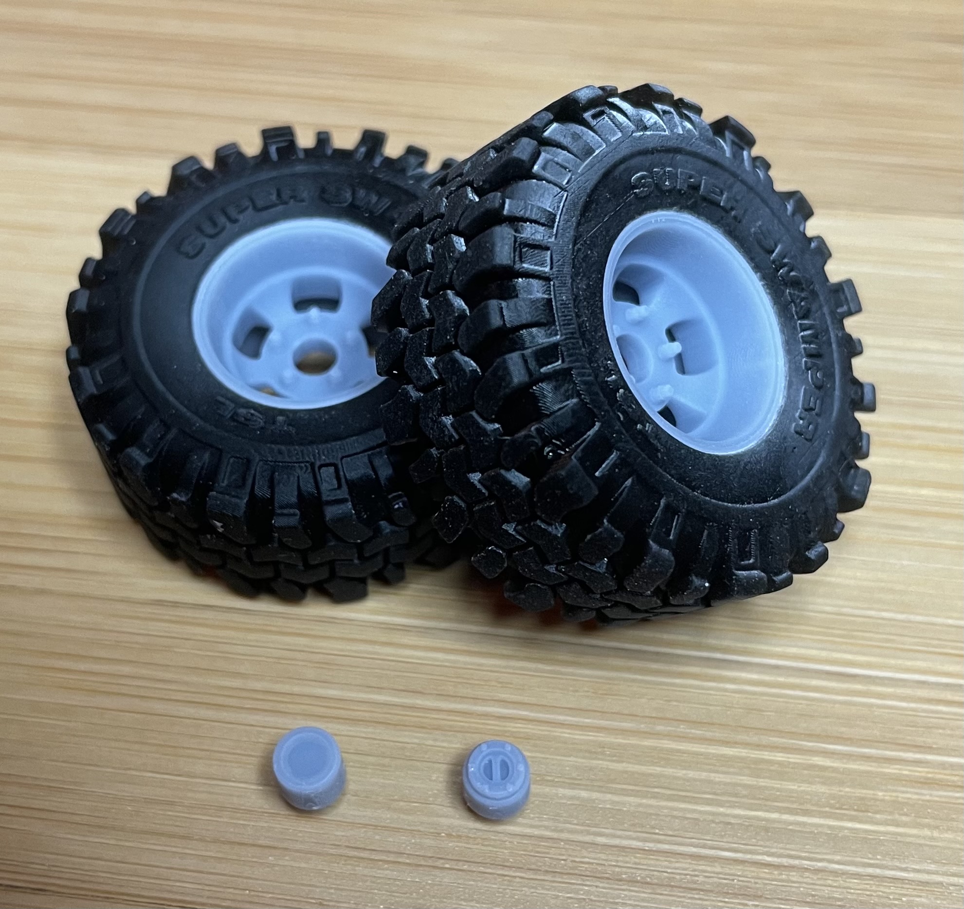 STL file 4 Wheelin Set 🛞・Model to download and 3D print・Cults