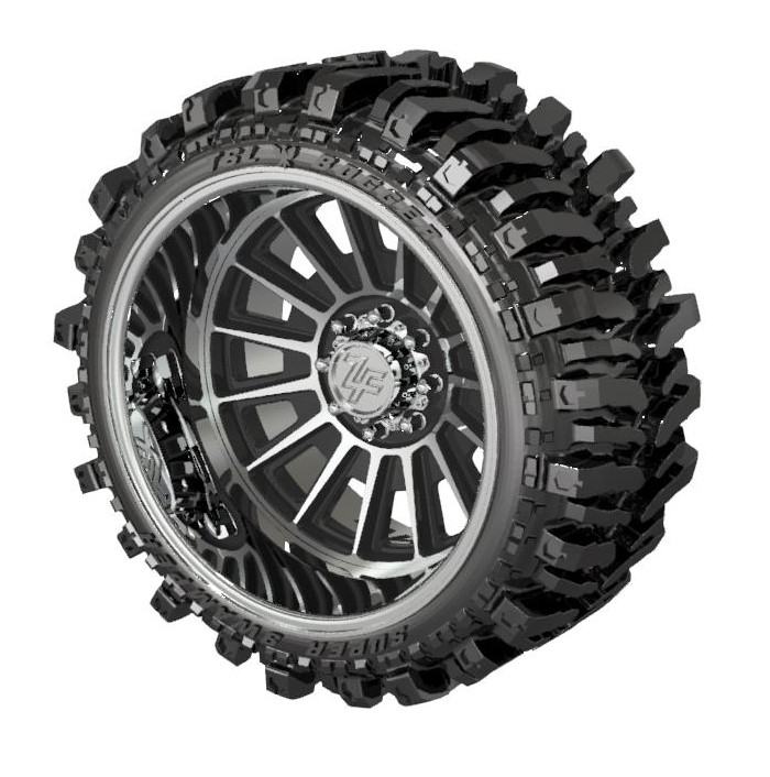 STL file 24" Billet Turbine on Boggers・3D printer model to download・Cults