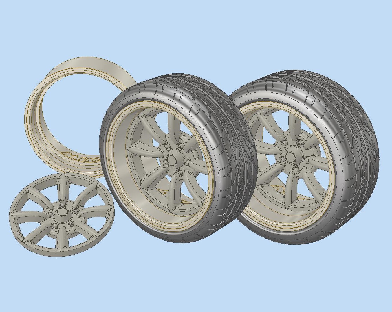 STL file Trans Am Race Engineering Superlite 18s・Design to download and ...