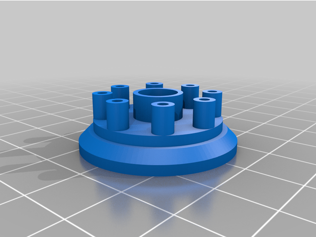 Free STL file Universal head and bit holder for painting handles・3D ...