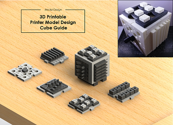 Free 3D file 3D Printable Printer Model Design Cube Guide・3D print ...