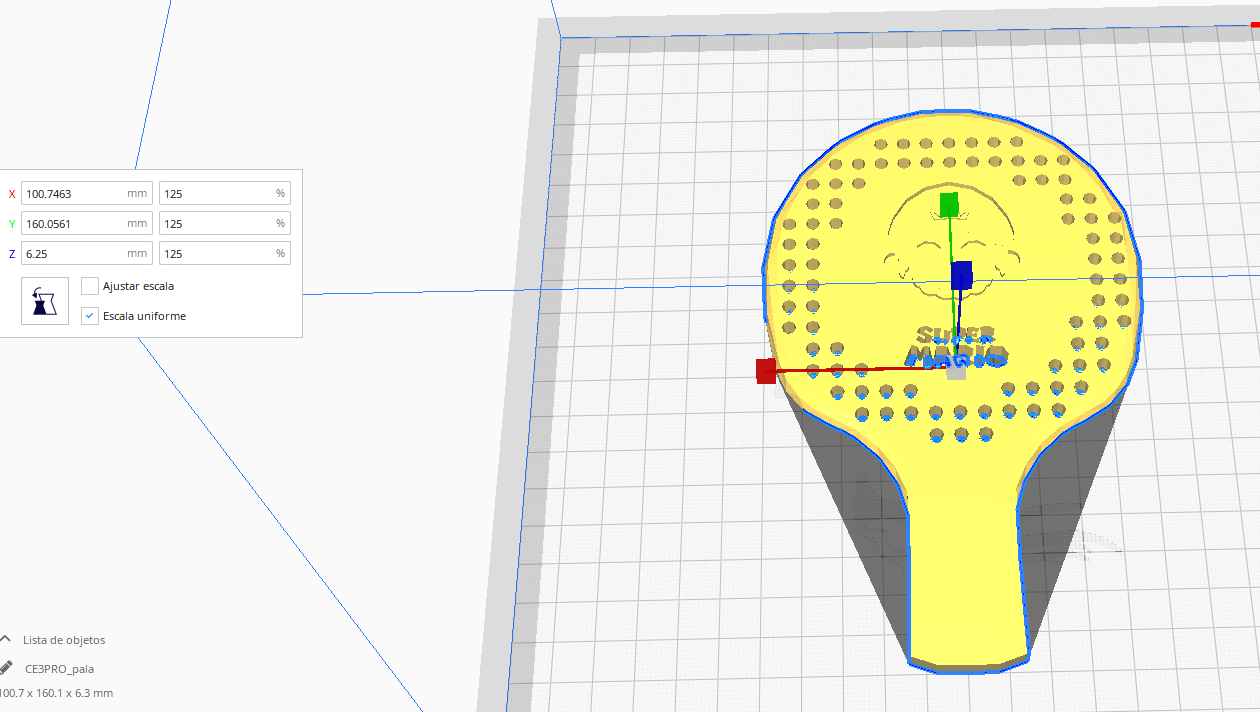 Free STL file Mario Ping Pong Paddle 🎾・3D printer design to download・Cults