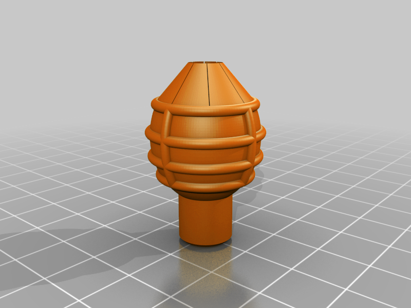 Free STL file Faberge Retro Rocket Nozzle 🚀・3D print design to download ...