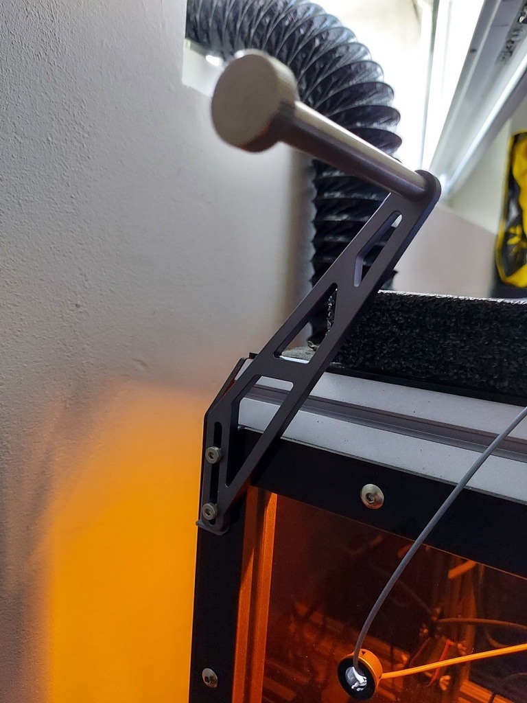 Free 3D file Plate for mounting Filament Guide on Snapmaker 2.0 A250 ...
