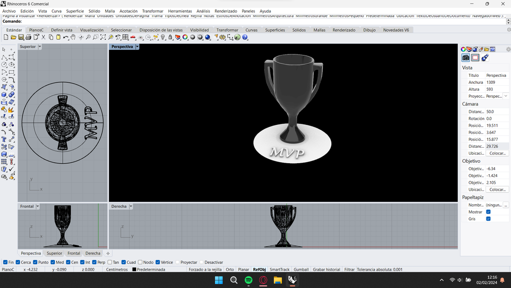Free 3D file trophy mvp, trofeo al mvp 🏆・3D printer design to download ...