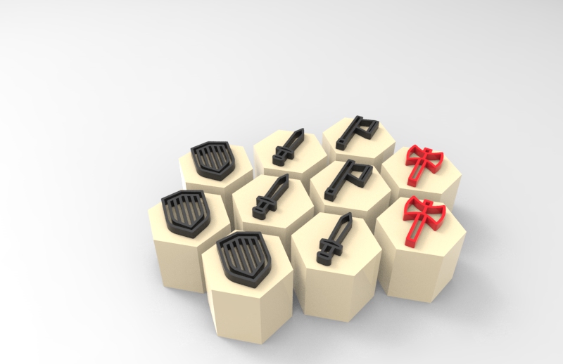 Free 3D file RPG tokens Adventure・3D printable design to download・Cults