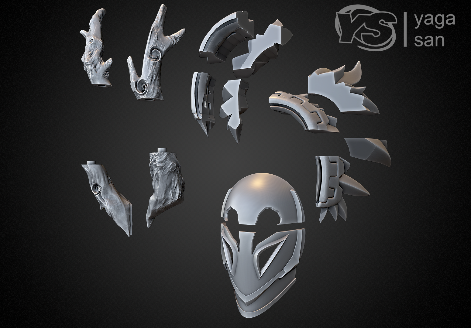 STL file Taro Outfit mask for 3D print FROM FORTNITE BATTLE ROYALE 🪖・3D ...