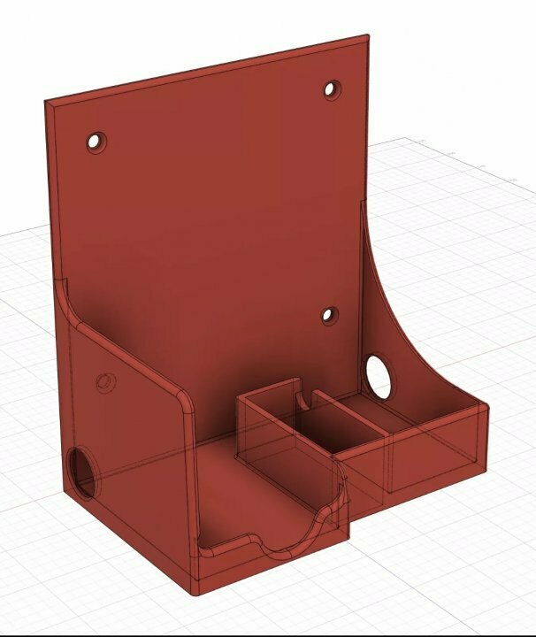 Free 3D file KH Guardian wall mount・3D printing idea to download・Cults
