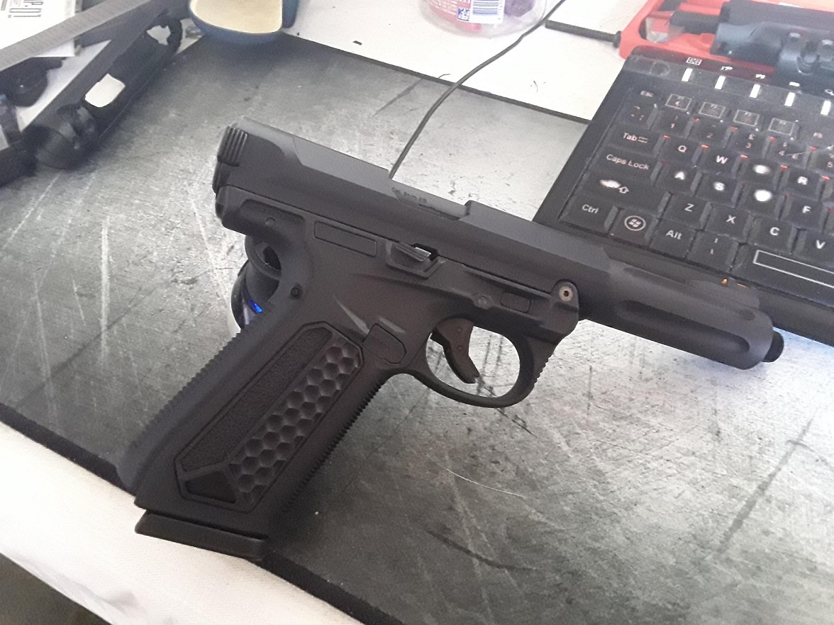 STL file AAP-01 Upper, Lower & Barrel・3D print object to download・Cults