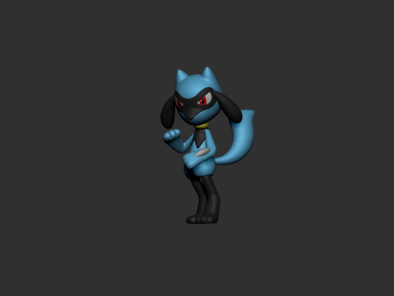 Archivo STL pokemon riolu 🐉・Design para impresora 3D para descargar・Cults
