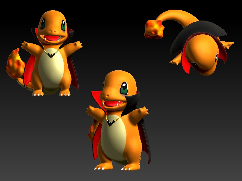 STL file Pokemon Charmander Halloween・3D printing model to download・Cults