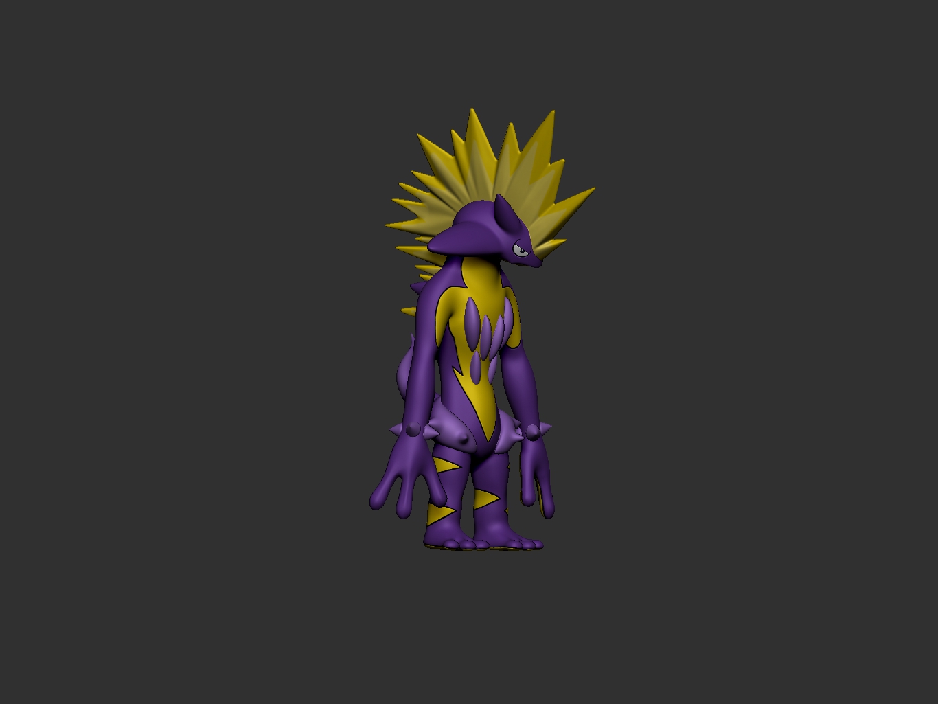 STL file pokemon toxtricity amped form・Model to download and 3D print・Cults