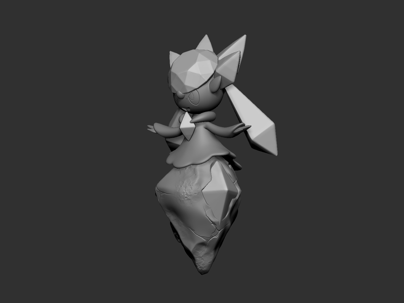 STL file pokemon diancie 🐉・3D printable model to download・Cults