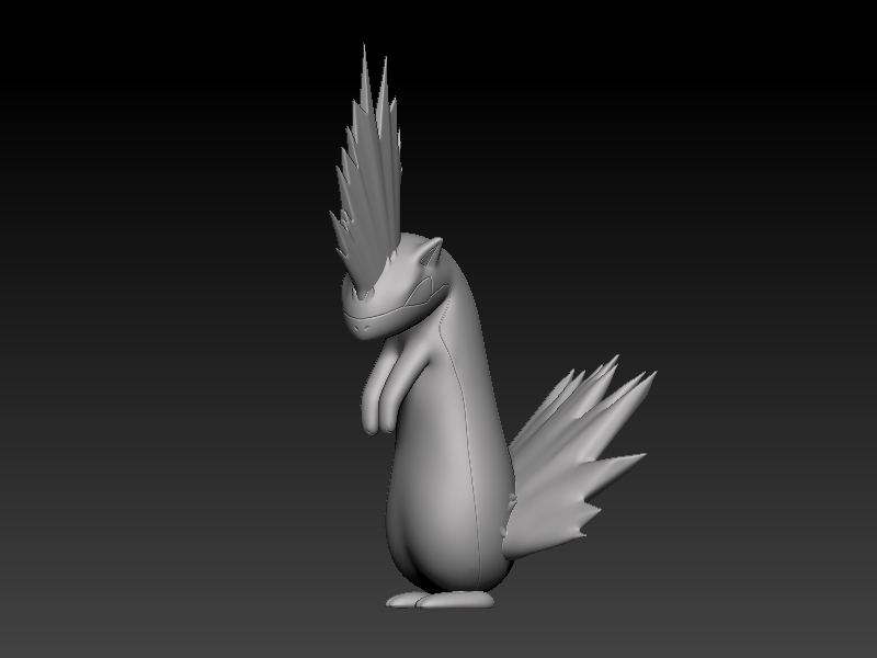 STL file pokemon quilava・3D printer design to download・Cults