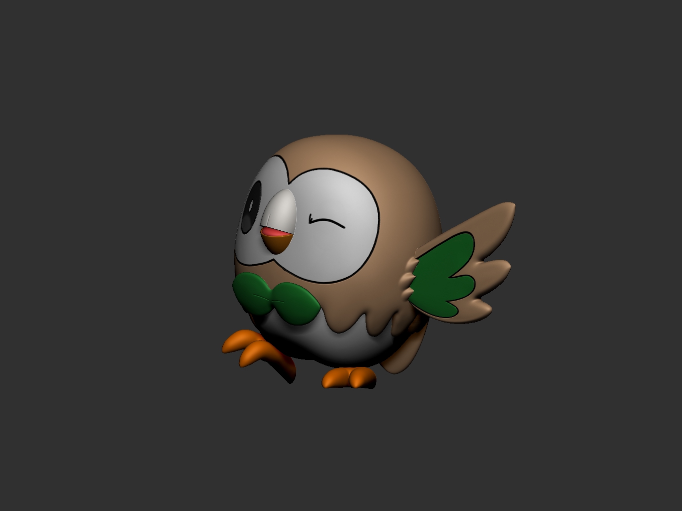 STL file pokemon rowlet・3D print design to download・Cults