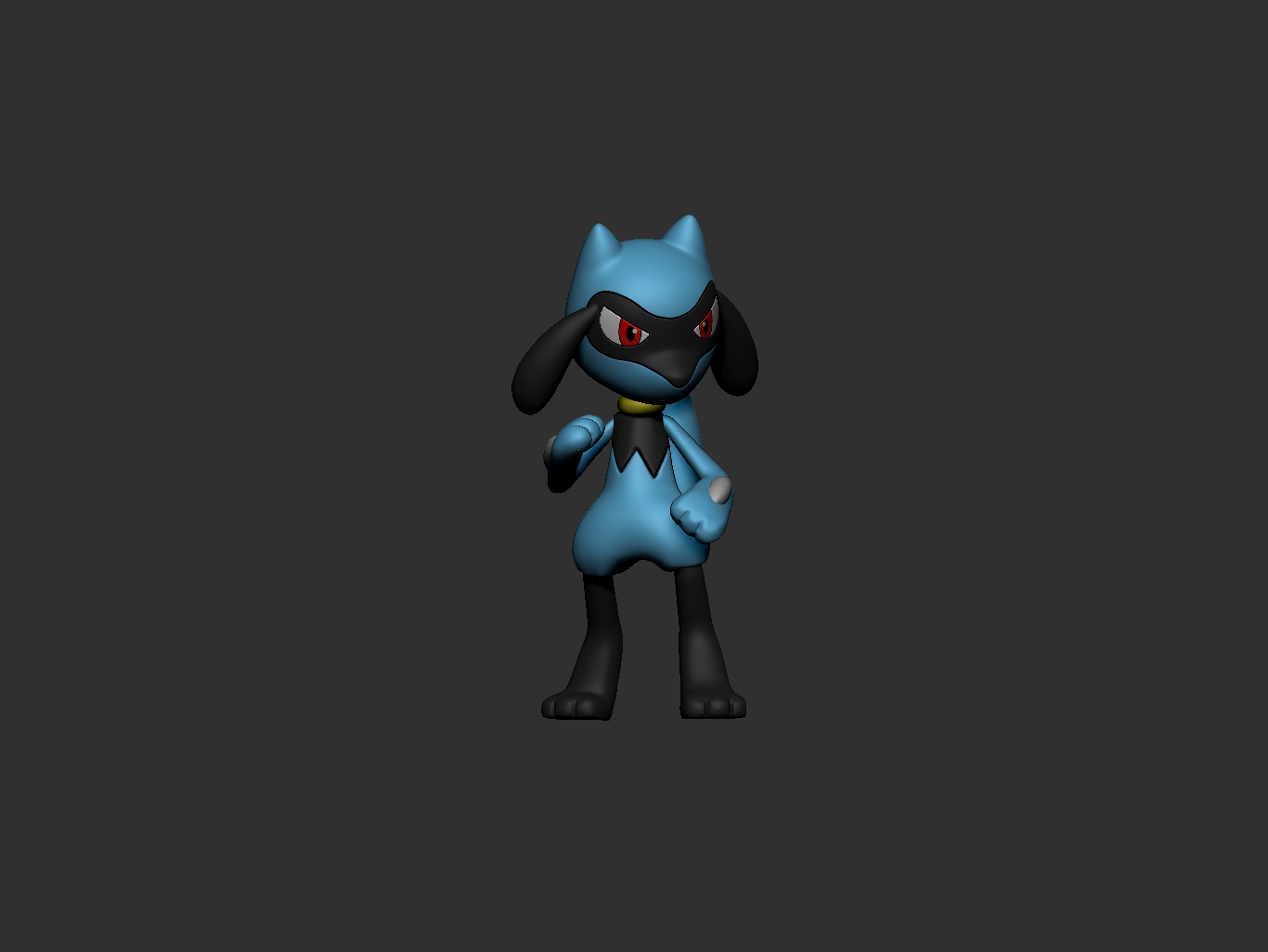 Archivo STL pokemon riolu 🐉・Design para impresora 3D para descargar・Cults