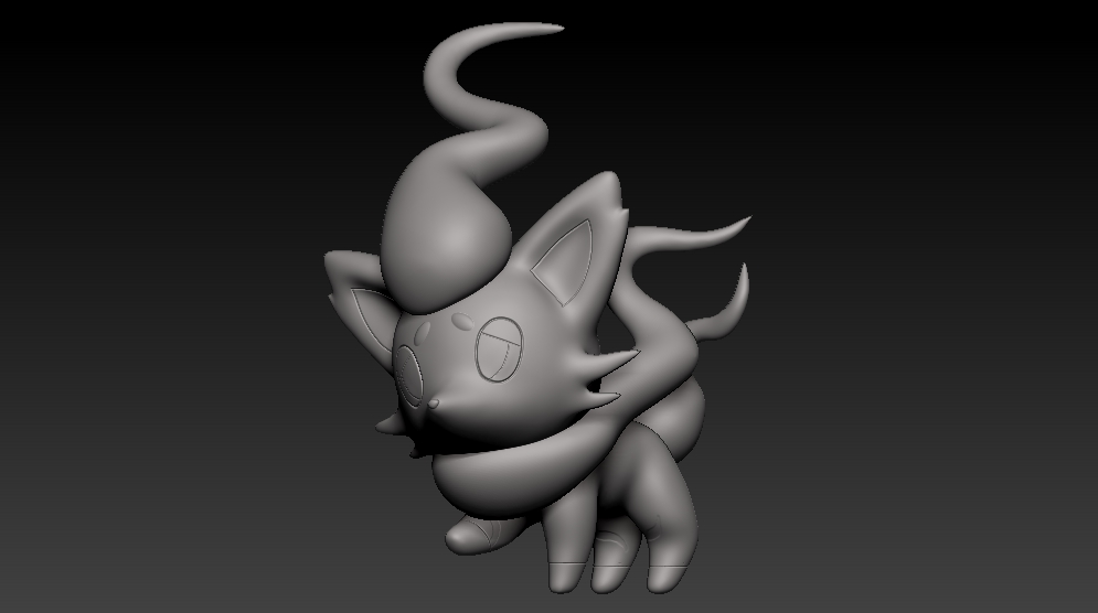 STL file pokemon hisui zorua・Model to download and 3D print・Cults