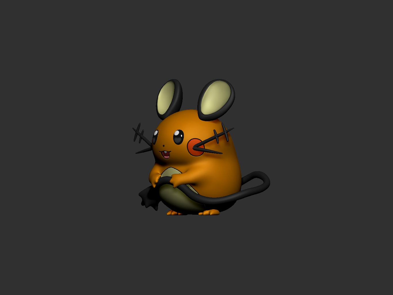 STL file pokemon dedenne 🐉・3D print design to download・Cults