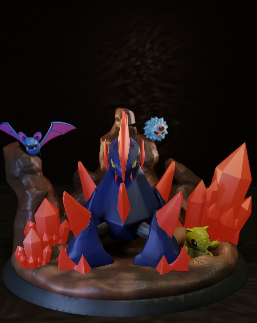 STL file Pokemon gigalith・3D print design to download・Cults