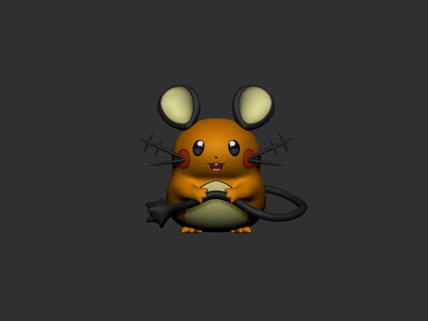 STL file pokemon dedenne 🐉・3D print design to download・Cults