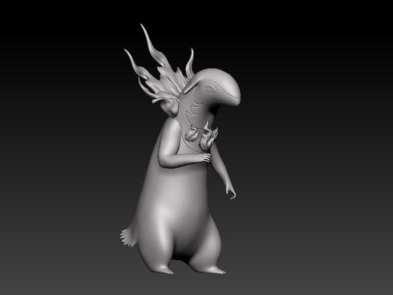 Realistic Typhlosion