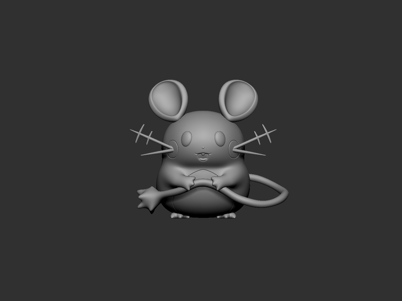 STL file pokemon dedenne 🐉・3D print design to download・Cults