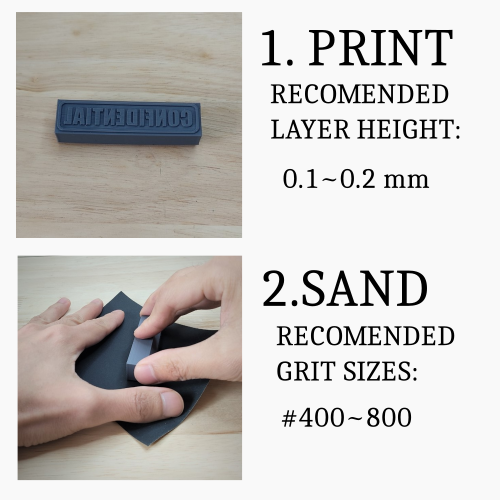 Free STL file Confidential stamp・3D printing model to download・Cults