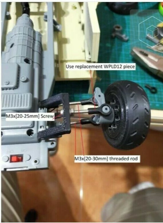 Free 3D file WPL D12 🎲・3D print design to download・Cults