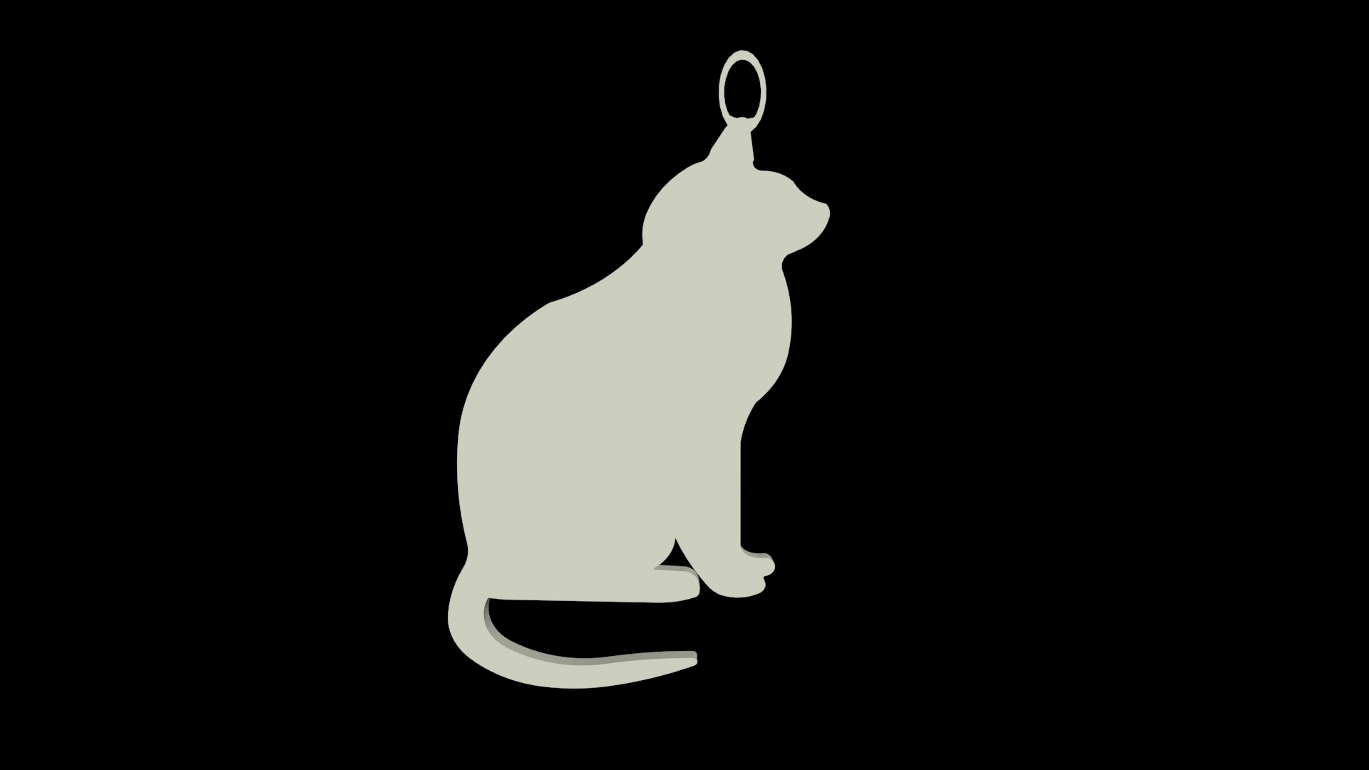 STL file Cat keychain・3D print design to download・Cults