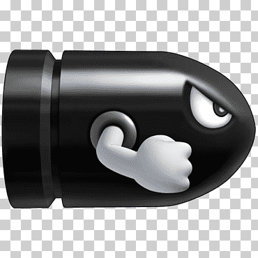 3D file mario bros bullet・Template to download and 3D print・Cults