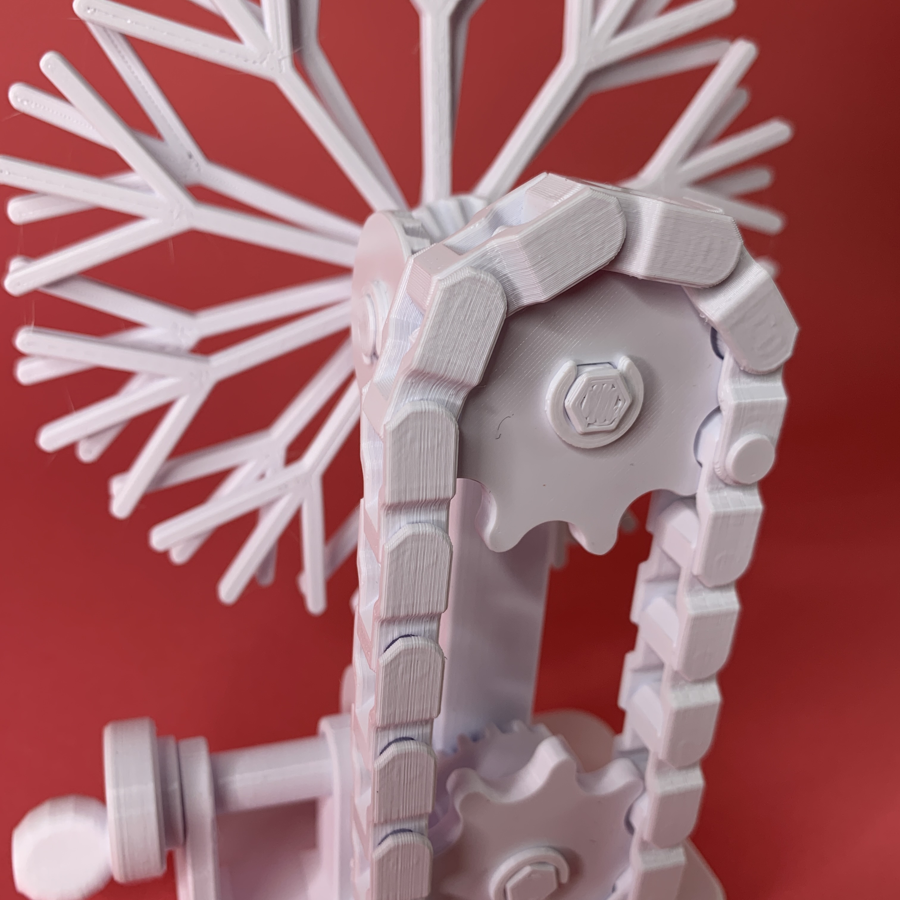 3D file Trippy Snowflakes 🎄・3D printing model to download・Cults