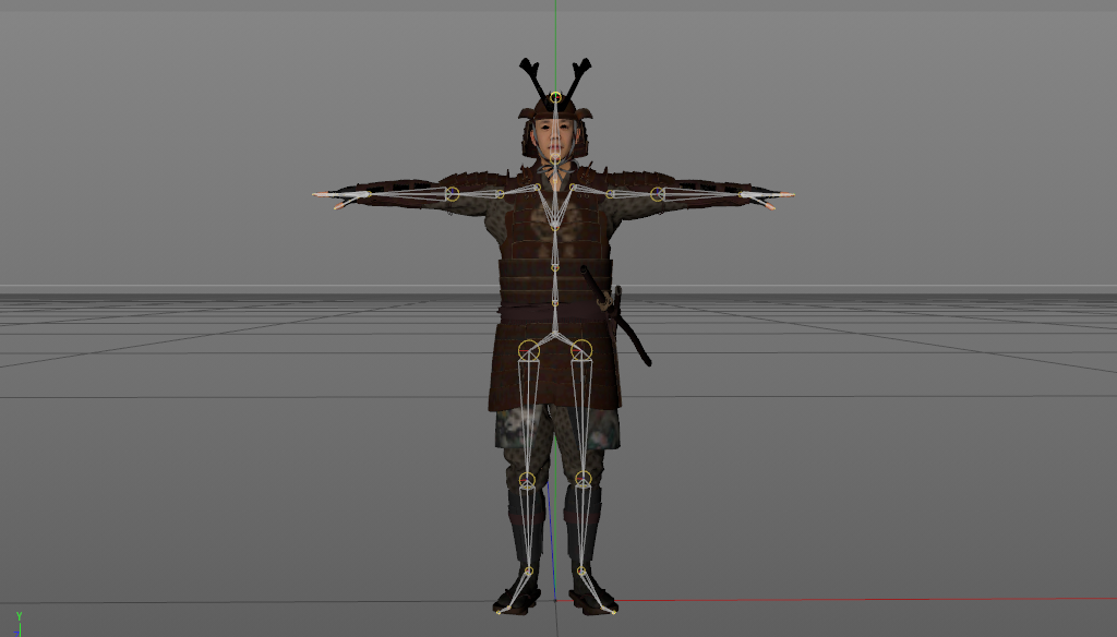 Free 3D file Samurai Rigged・3D printer design to download・Cults