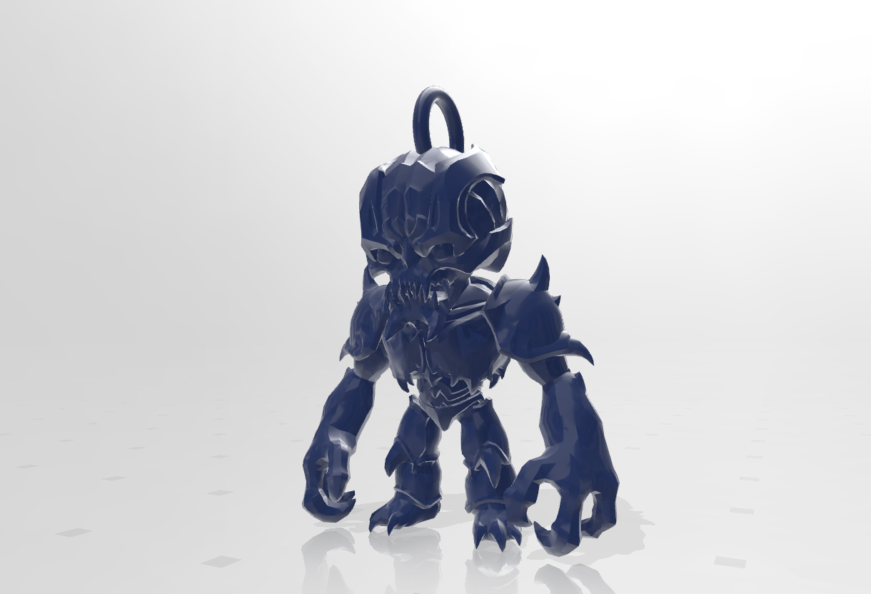 Free 3D file Doom Archville Keychain 🗝️・3D printer design to download・Cults