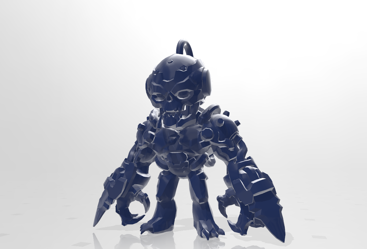 Free 3D file Doom Dreadknight Keychain 🗝️・3D print model to download・Cults