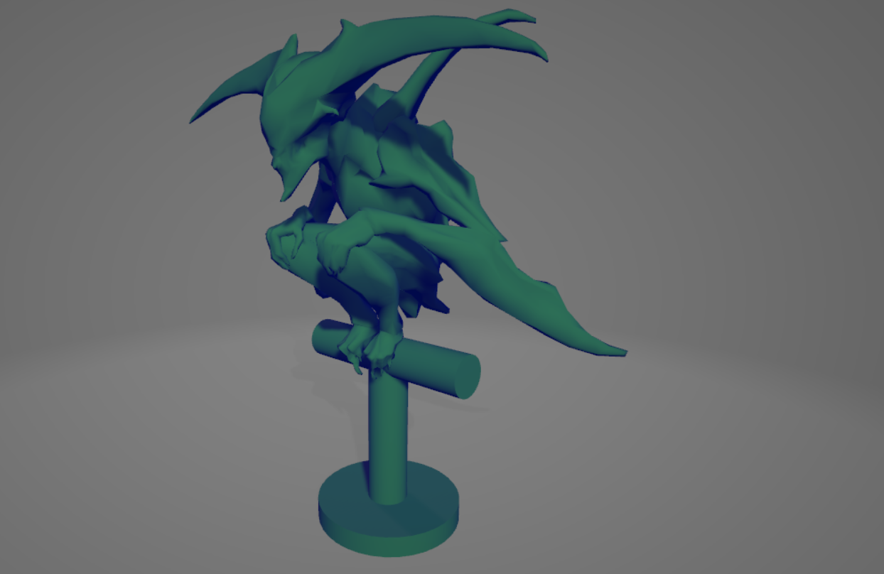 Бесплатный STL файл Demon Statue・Дизайн для загрузки и 3D-печати・Cults