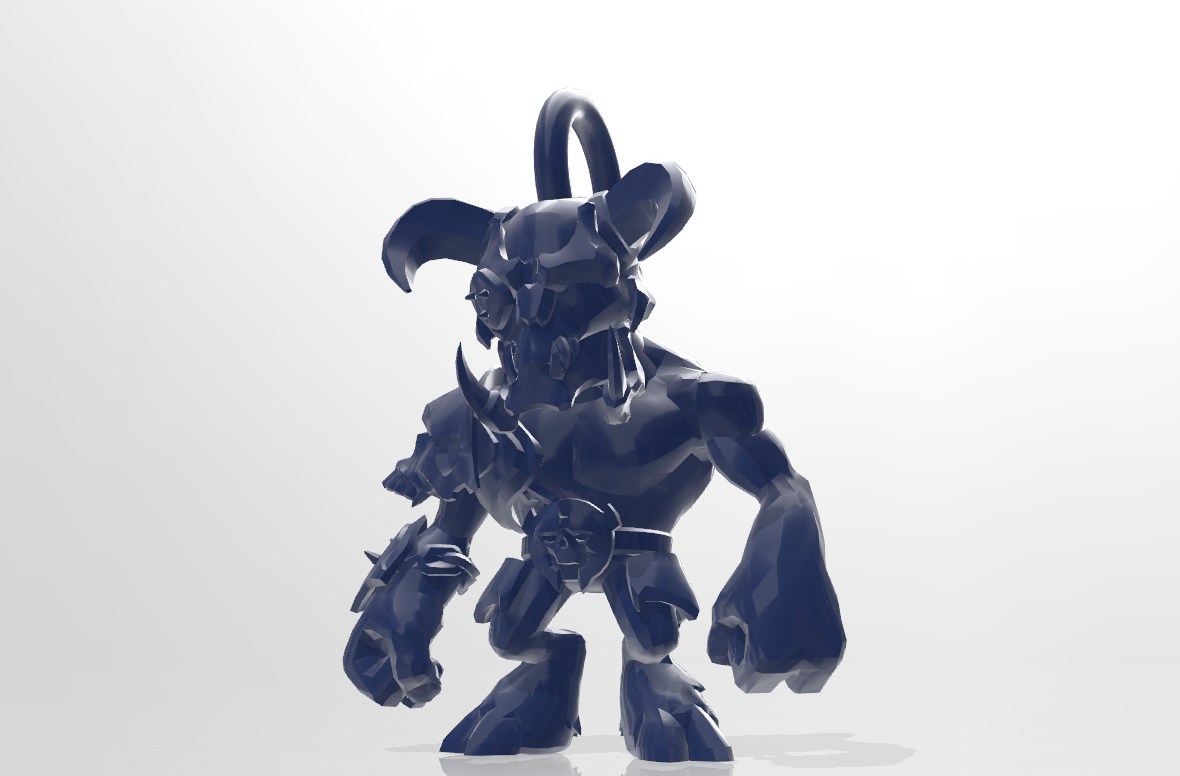 Free 3D file Doom Gladiator Keychain・3D printable model to download・Cults