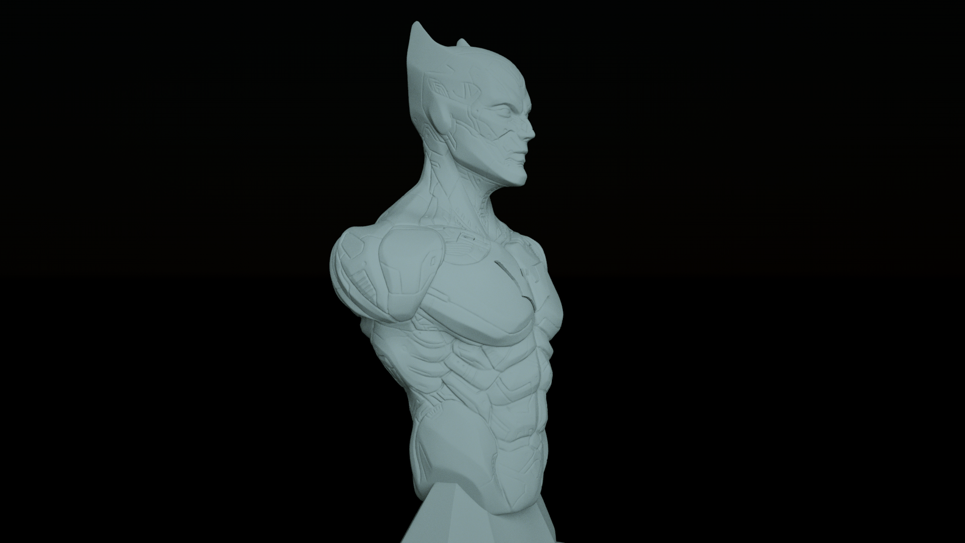 Free 3D file Batman Beyond Bust 👤・3D print design to download・Cults