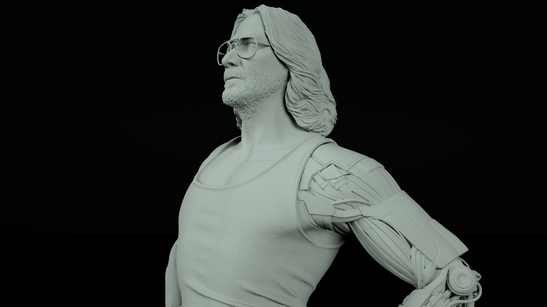 Free 3D file Cyberpunk 2077 - Johnny Silverhand 🗝️・3D printing design ...