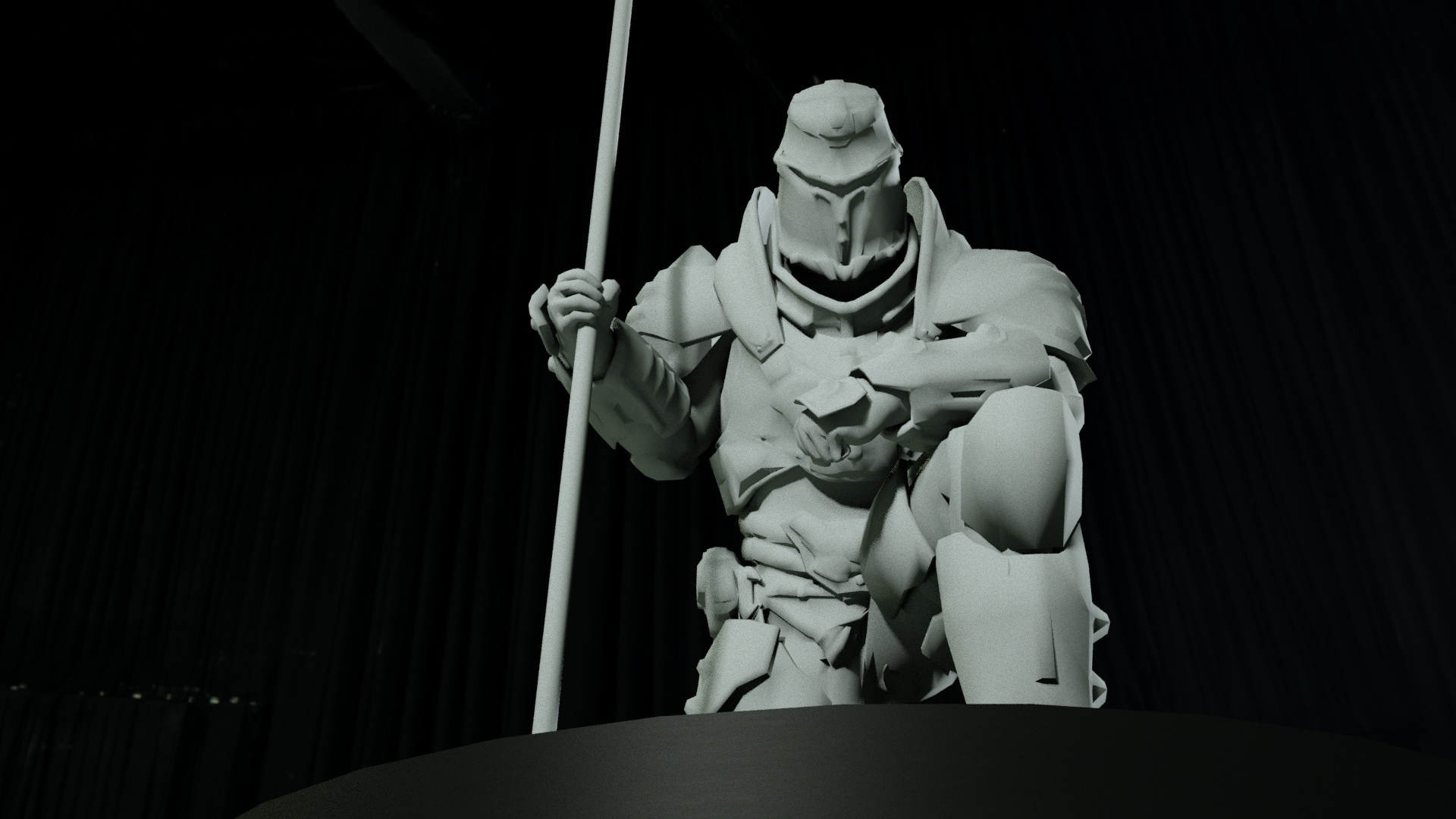 Бесплатный STL файл Doom Eternal - Night Knight Statue・Дизайн 3D ...